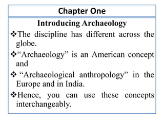 Introduction to Archaeological Anthropology.pptx