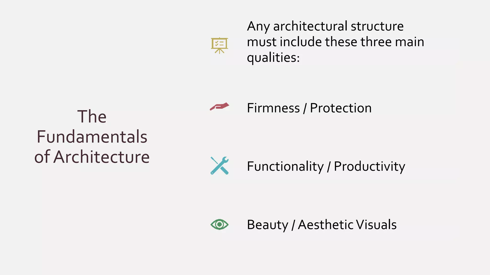 Introduction to architecture presentation | PPTX