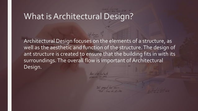 Introduction to architecture presentation | PPTX | Civil Engineering ...