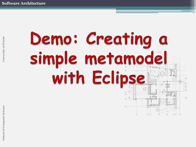 Introduction to architectures based on models, models and metamodels. model driven architecture ...