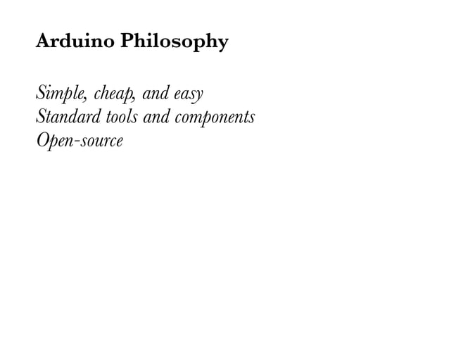 Introduction To Arduino Ppt