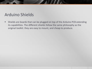 Introduction to arduino | PPT