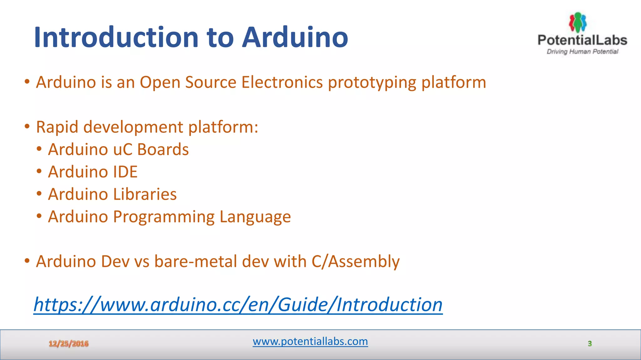 Introduction to Arduino | PPT