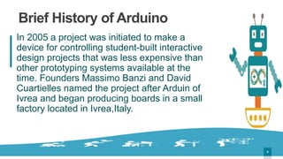 Introduction to Arduino | PPTX