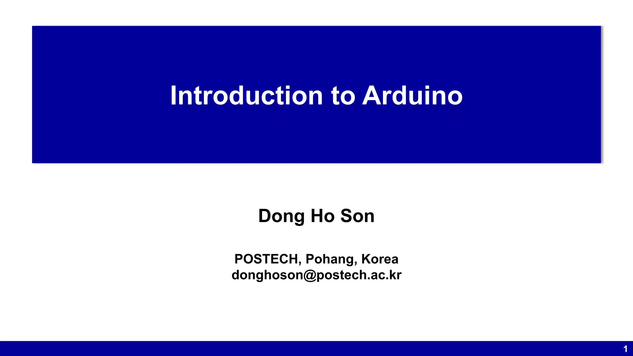 Introduction To Arduino Ppt