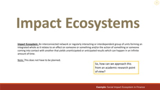 Academic Research Impact (ARI) Ecosystem Theory: An Introduction | PPT