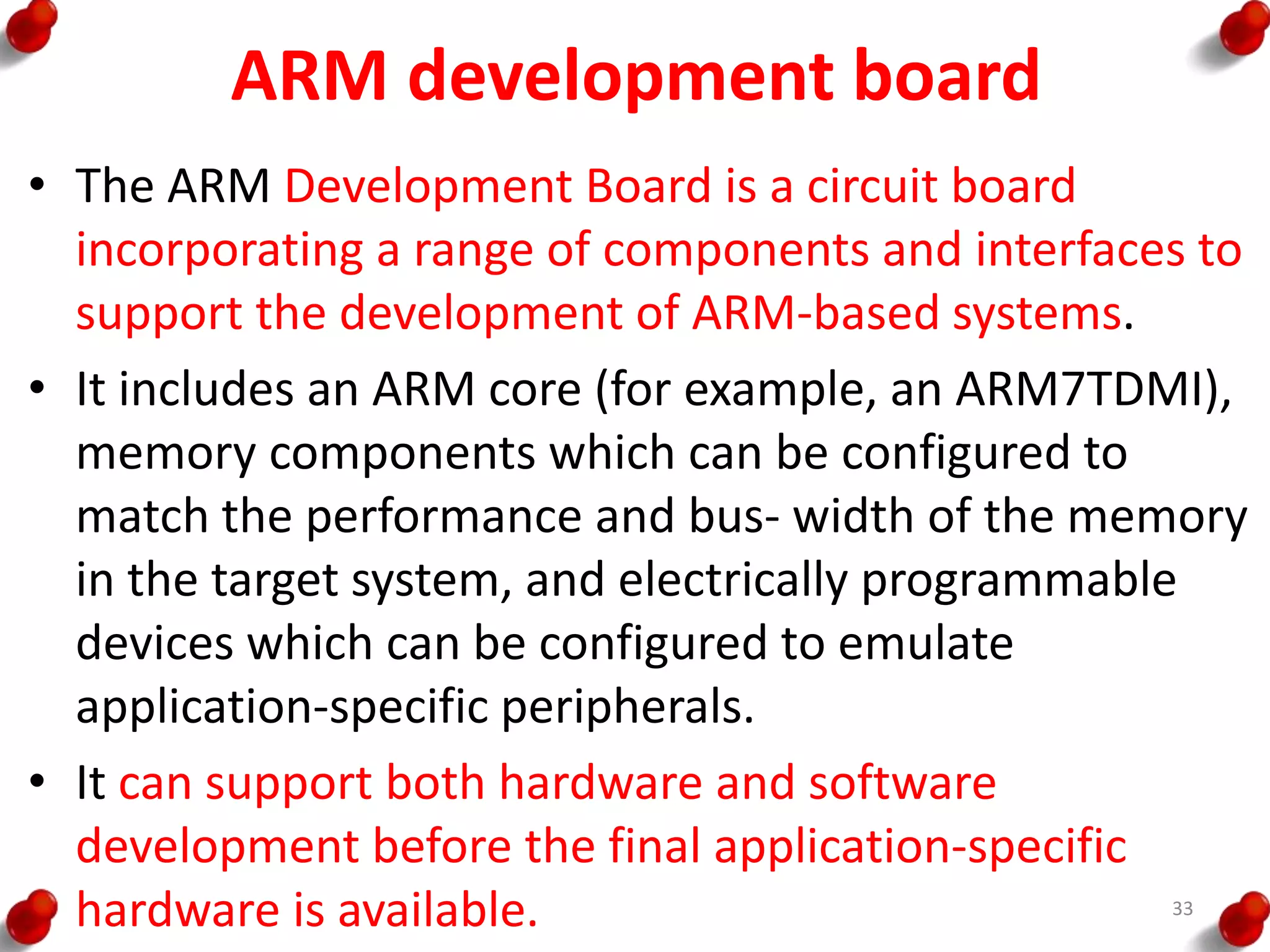 Introduction to arm processor | PPTX | Operating Systems | Computer ...