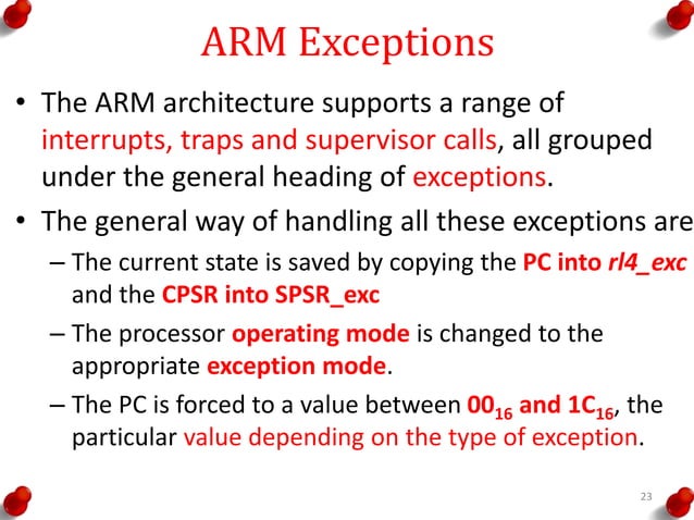 Introduction to arm processor | PPTX | Operating Systems | Computer Software and Applications