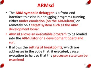 Introduction to arm processor | PPTX