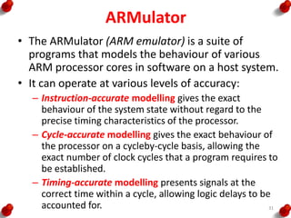 Introduction to arm processor | PPTX