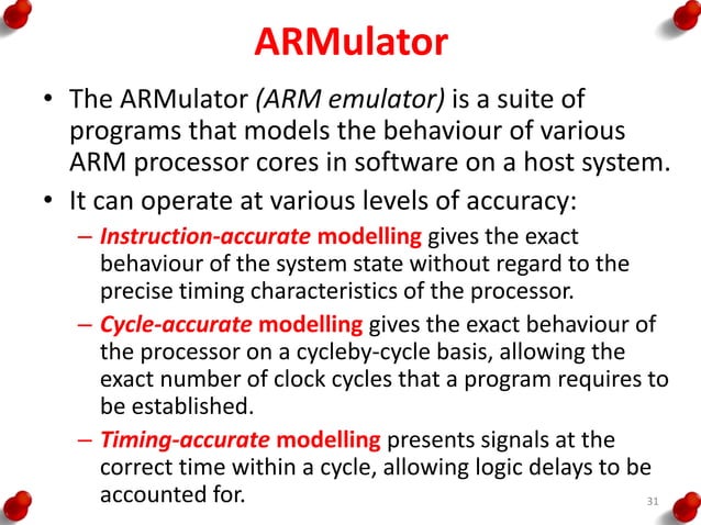 Introduction to arm processor | PPTX | Operating Systems | Computer ...