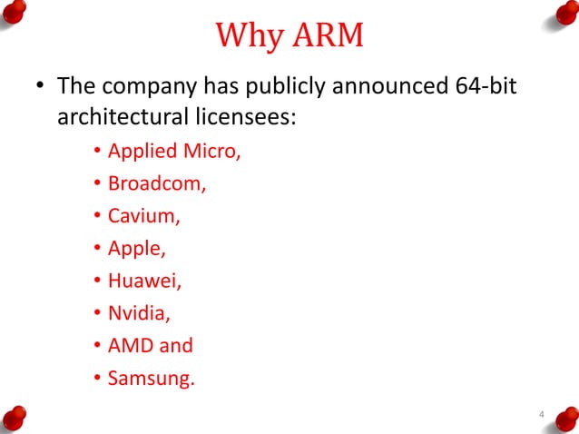 Introduction to arm processor | PPTX | Operating Systems | Computer Software and Applications