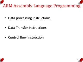 Introduction to arm processor | PPTX