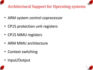Introduction to arm processor | PPTX
