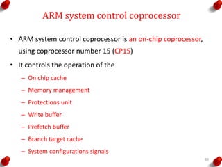 Introduction to arm processor | PPTX