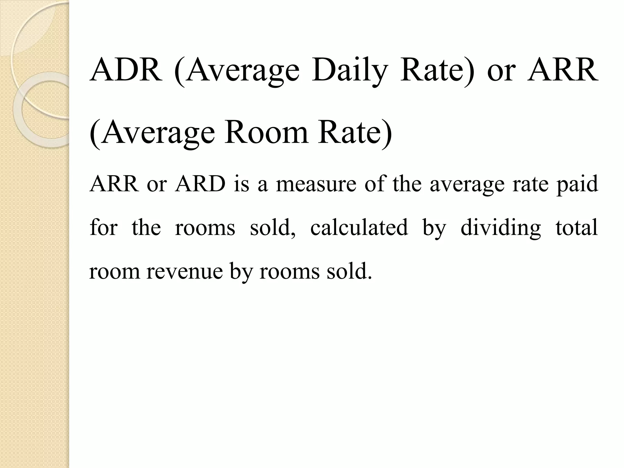 Introduction to ARR, APC, YTD, QTD and MTD | PPT Introduction to ARR, APC, YTD, QTD and MTD | PPT