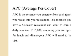 Introduction to ARR, APC, YTD, QTD and MTD | PPTX