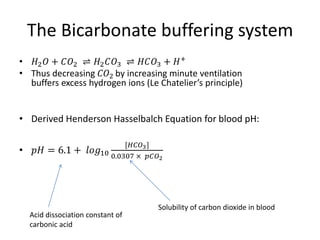 Introduction to arterial blood gases | PPTX