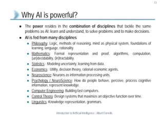 Introduction to artificial intelligence | PDF