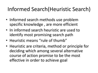 Introduction to artificial intelligence | PPT