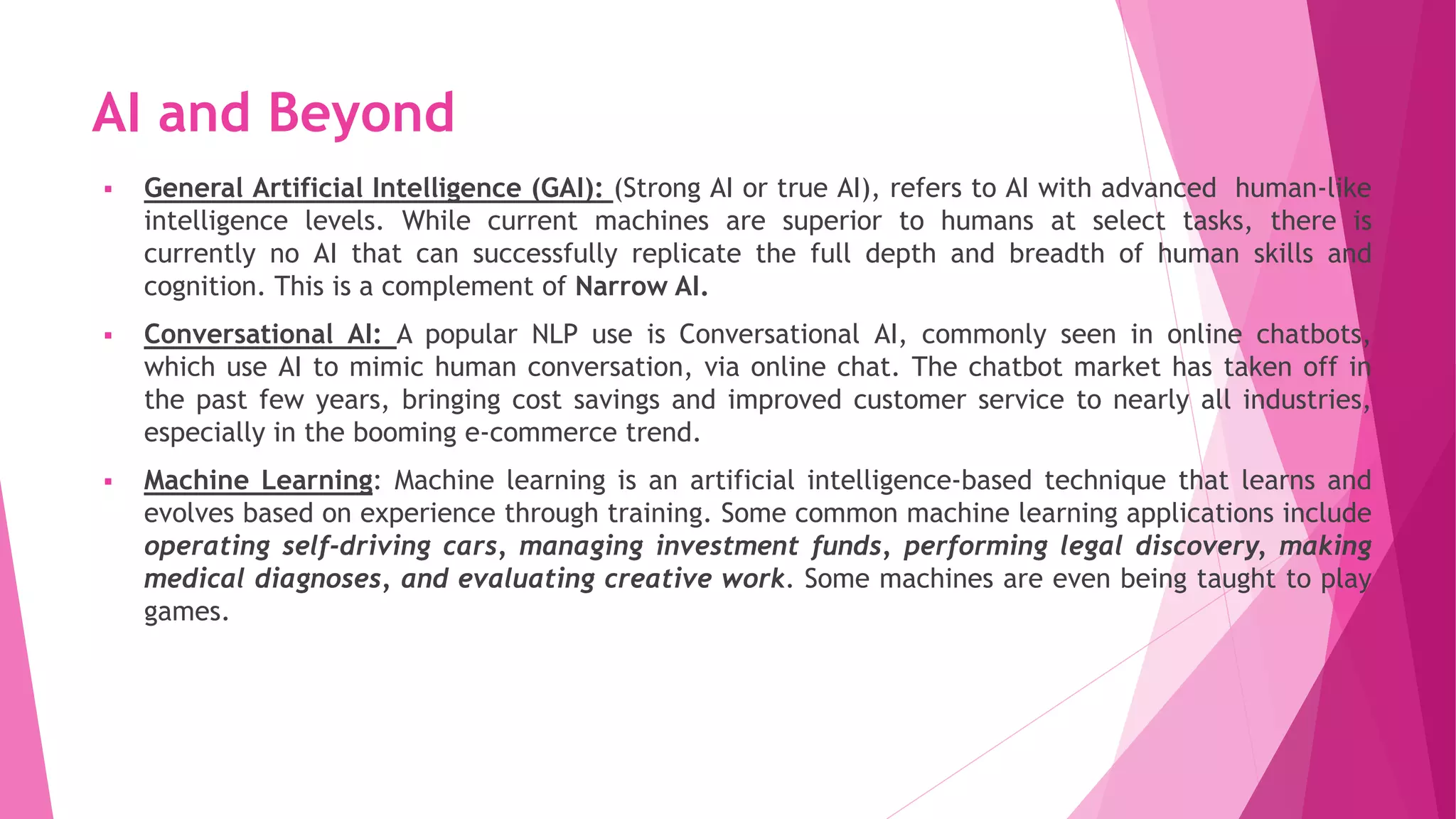 Introduction to artificial intelligence | PPTX