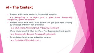 Introduction to artificial intelligence | PPTX