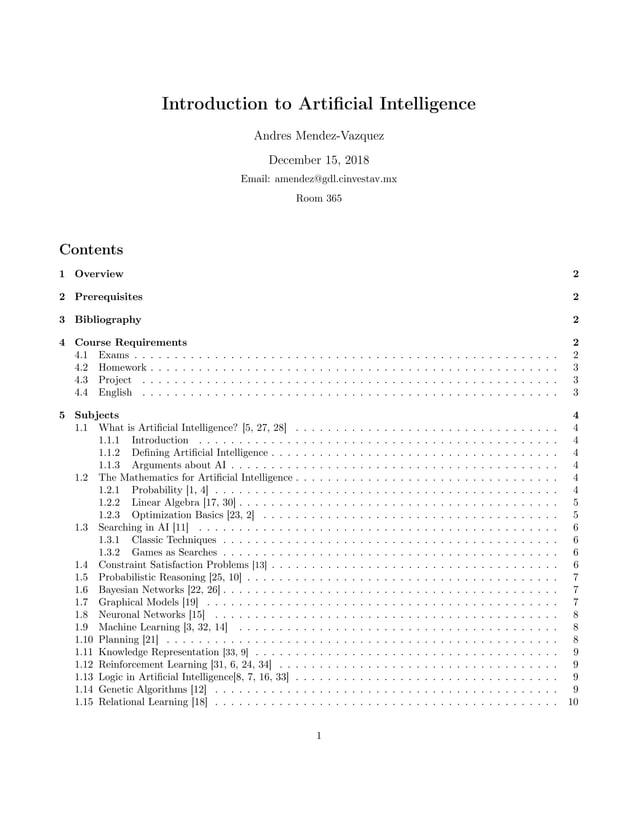 Introduction to artificial_intelligence_syllabus | PDF