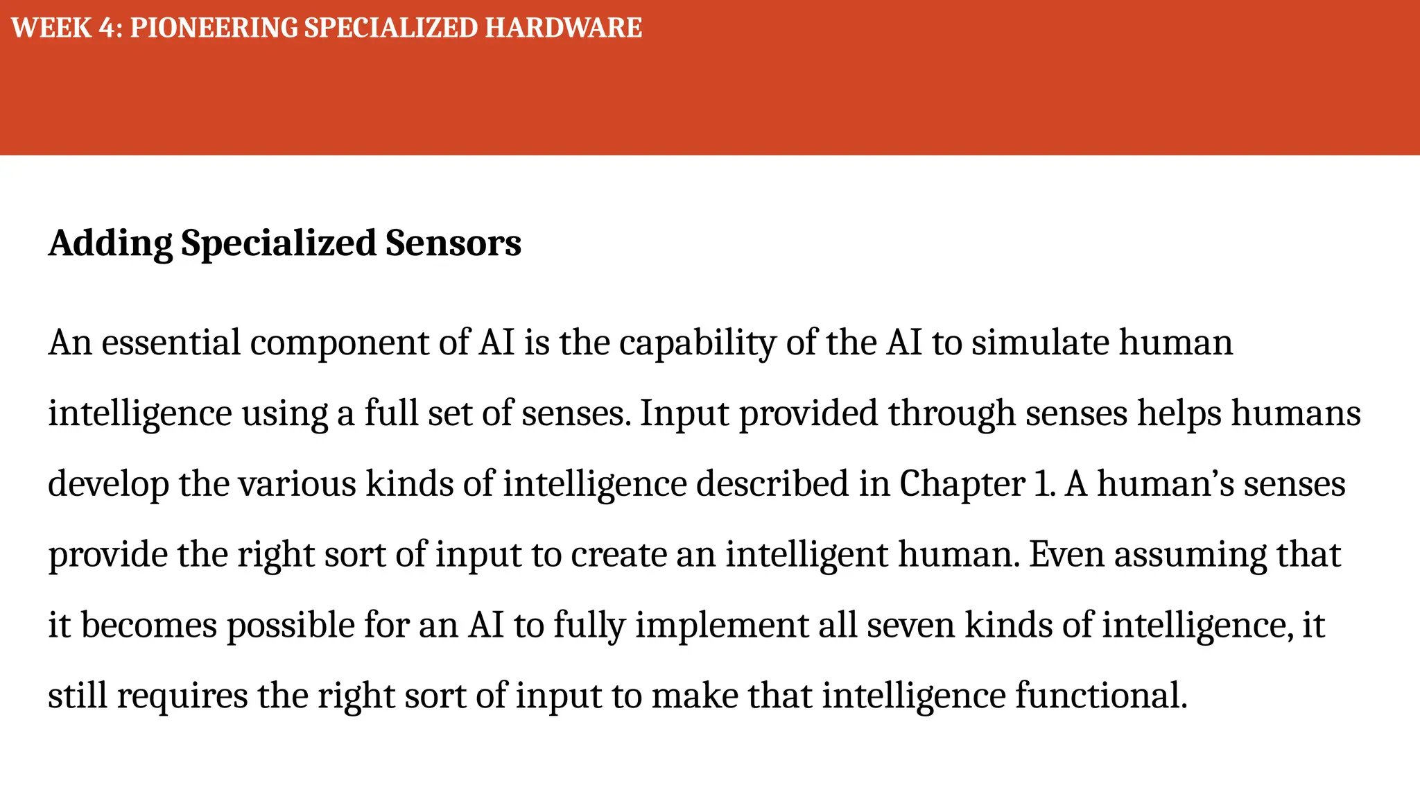 INTRODUCTION TO ARTIFICIAL INTELLIGENCE WEEK 4 (1).pptx