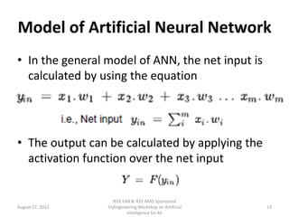 Introduction to Artificial Neural Networks - PART II.pdf