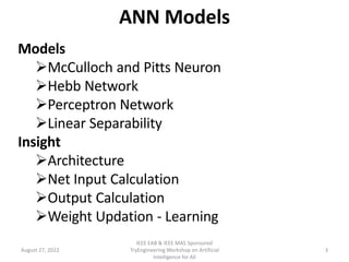 Introduction to Artificial Neural Networks - PART III.pdf