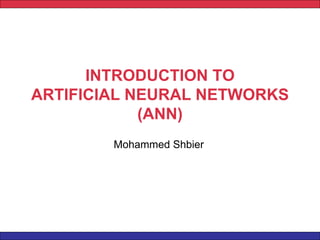 INTRODUCTIONTOARTIFICIALNEURALNETWORKS(ANN).ppt
