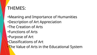 Introduction to Arts and Humanities.pptx
