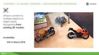 【Unite 2018 Tokyo】UnityでのVuforiaを使用したARの概要 | PPT