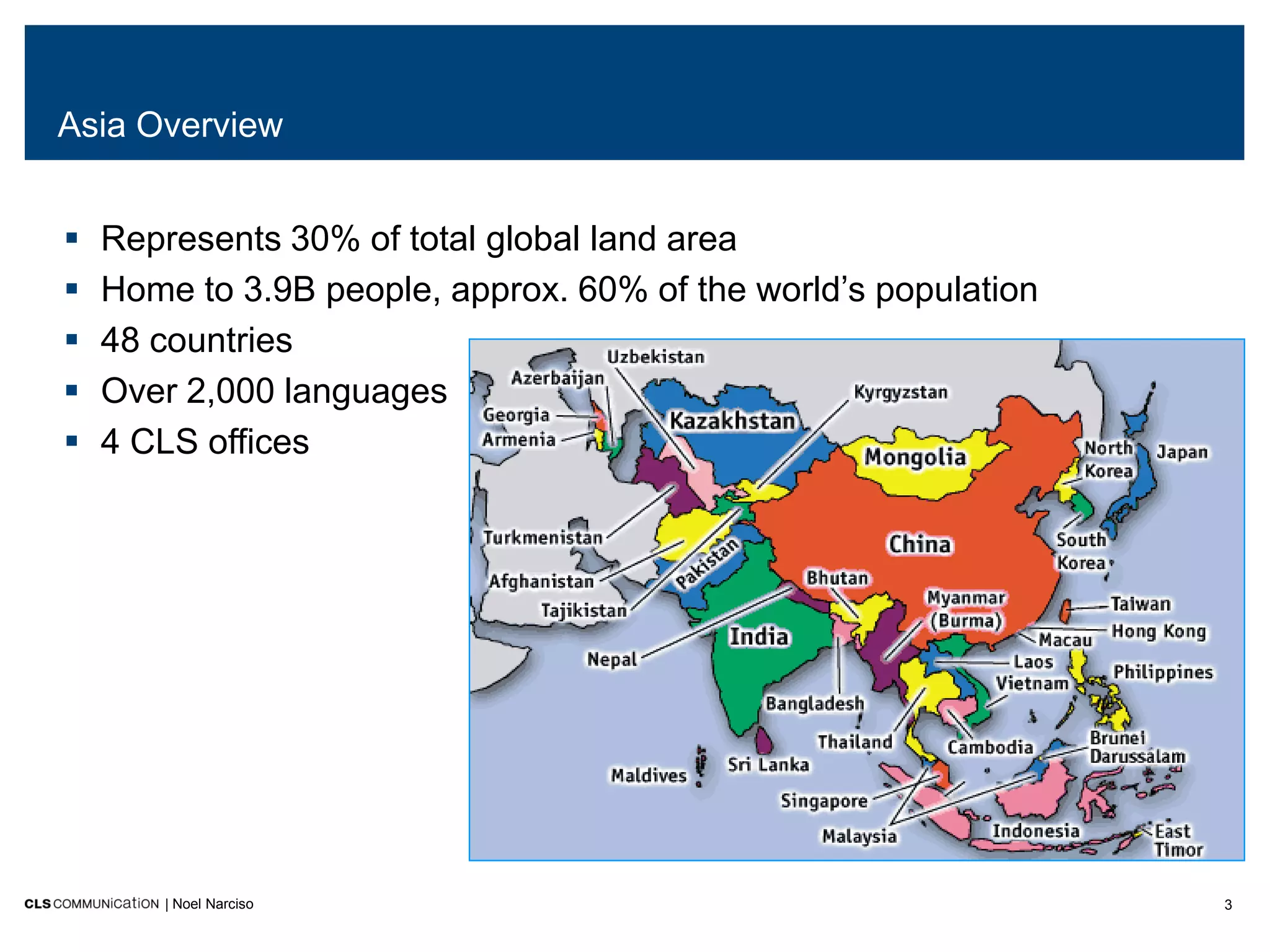 Introduction to Asia and Asian languages | PPT