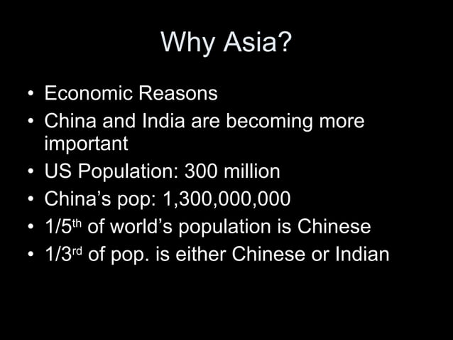 Introduction to asian studies | PPT