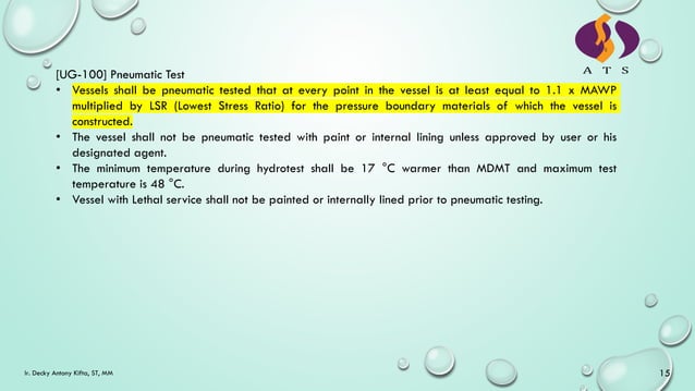 Introduction to ASME VIII Div 1 (ATS).pdf | Science
