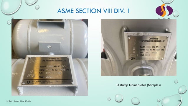 Introduction to ASME VIII Div 1 (ATS).pdf | Science
