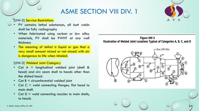 Introduction to ASME VIII Div 1 (ATS).pdf | Science
