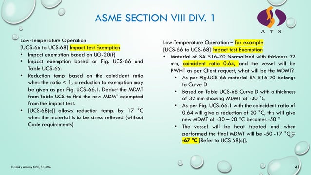 Introduction to ASME VIII Div 1 (ATS).pdf | Science