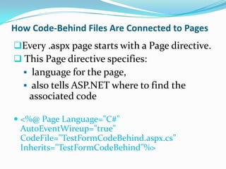 Introduction to asp | PPT