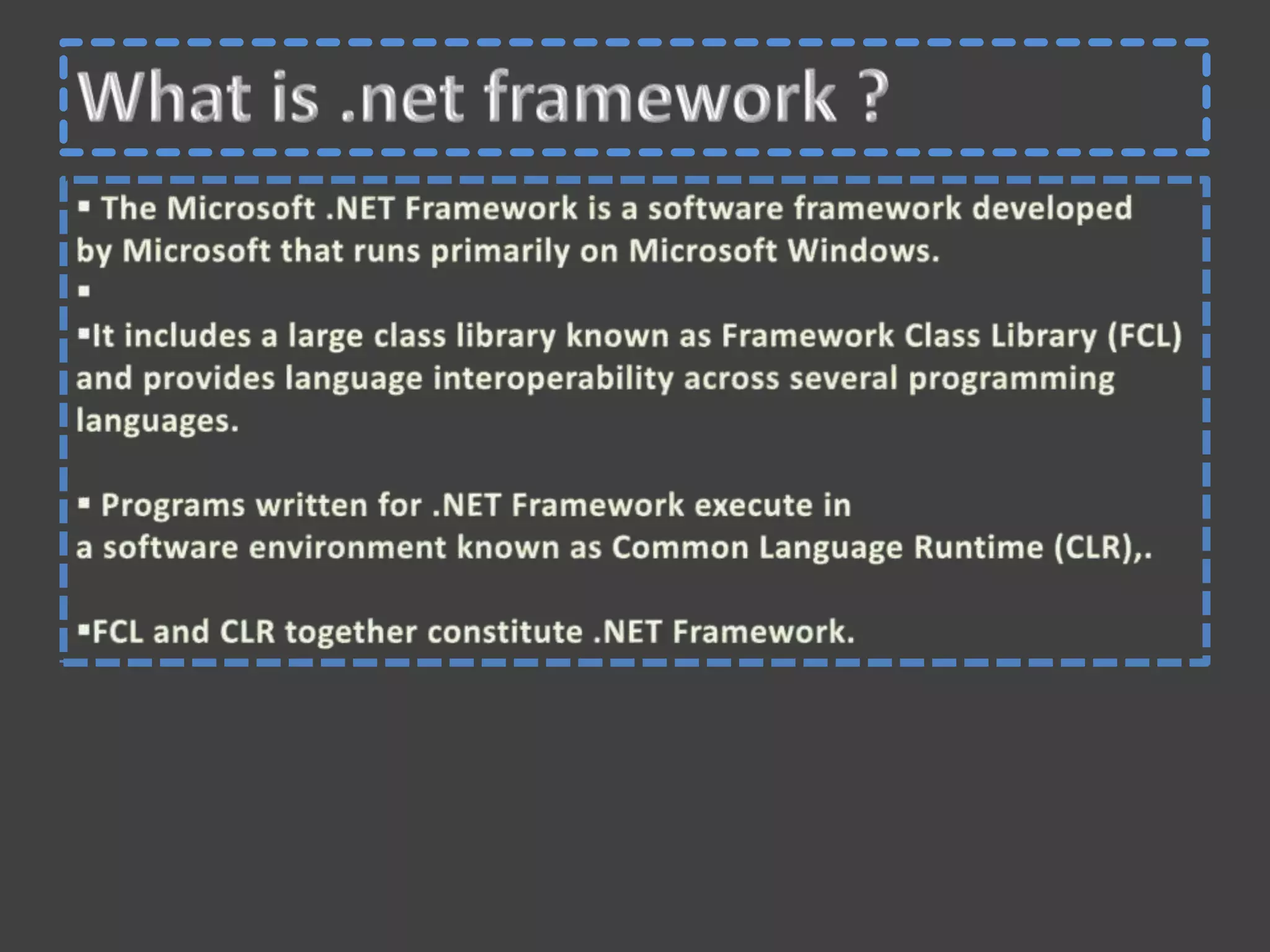 Introduction to asp.net