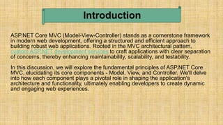 Introduction to ASP.NET Core MVC and the MVC Pattern.pptx