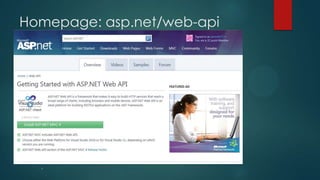 Introduction to asp.net web api | PPT