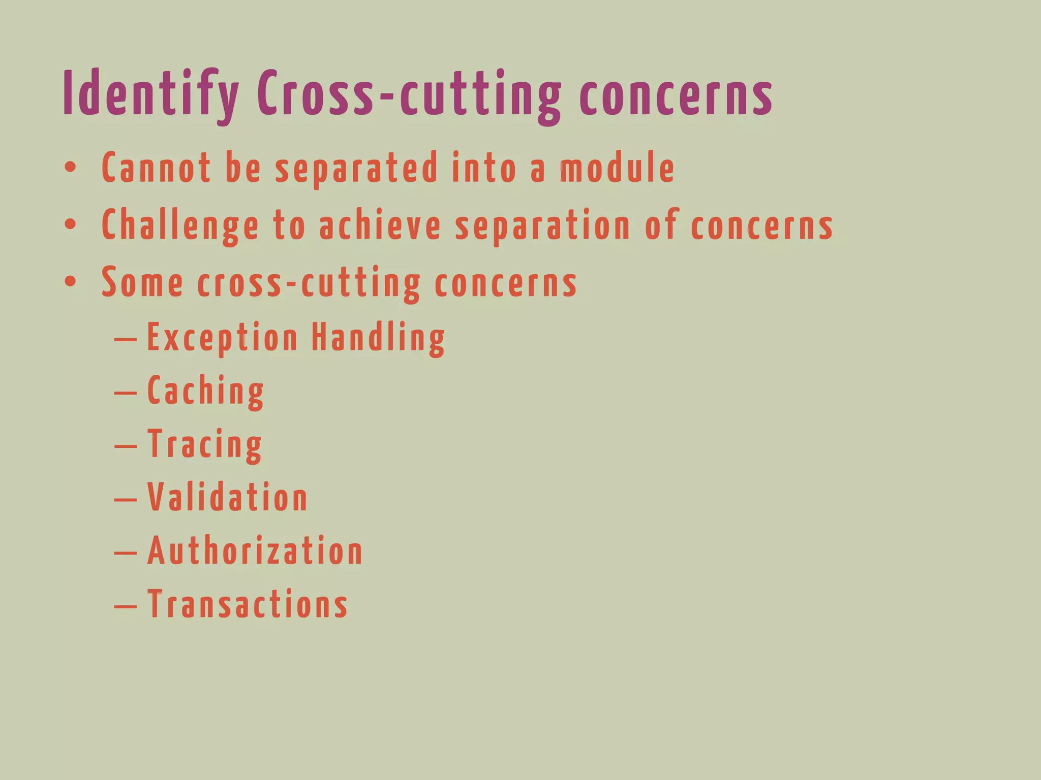 Introduction to Aspect Oriented Programming in .NET with PostSharp by Zubair Ahmed | PPTX