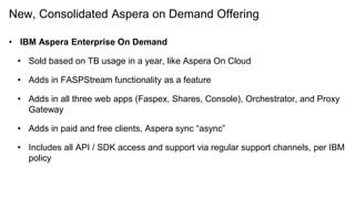 Introduction to Aspera Enterprise On Demand.PPTX | Internet | Computing