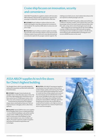 Introduction to ASSA ABLOY - short version of Annual Report 2015 | PDF