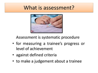 Introduction to assessment | PPTX