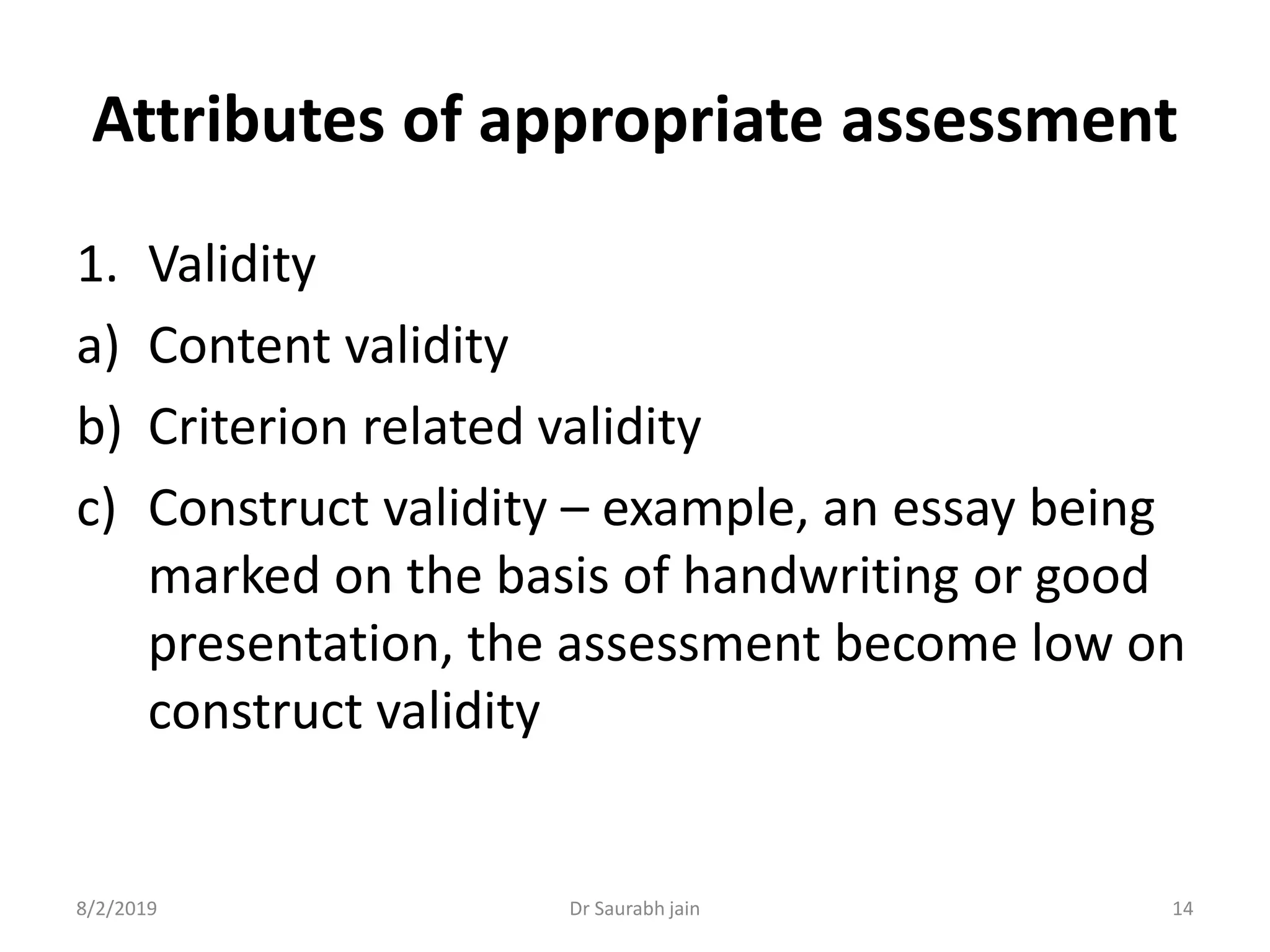 Introduction to assessment in medical education training | PPTX