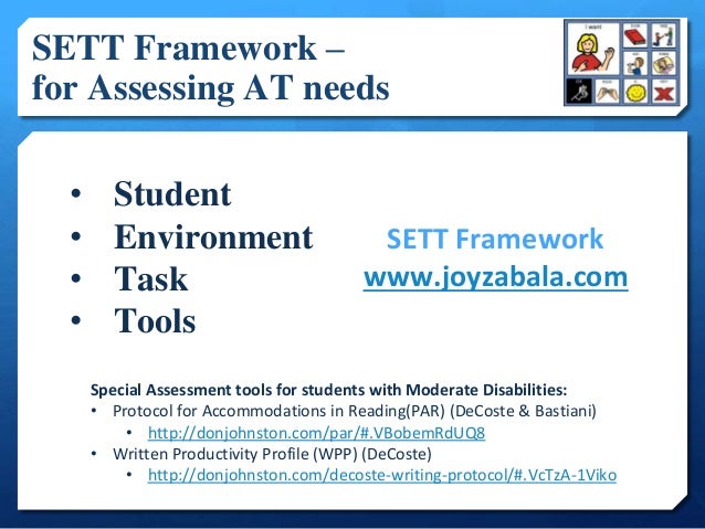 Introduction to assistive technology, AAC and UDL