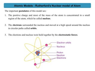 Introduction to Atomic Structure & Atomic Models.pptx